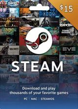 Steam Gift Card 15 USD - Karta Pre-paid / Podarunkowa - Ceny i opinie ...