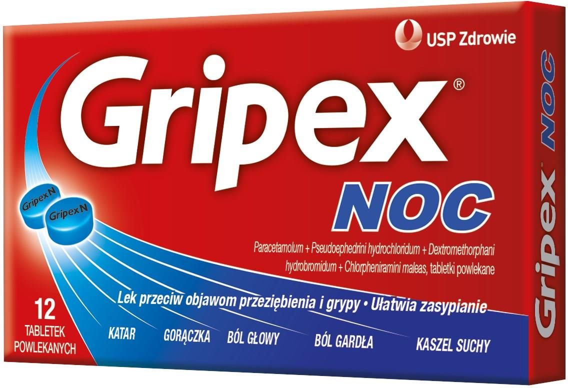 GRIPEX NOC 12 tabl. - opinie, komentarze o produkcie, 2