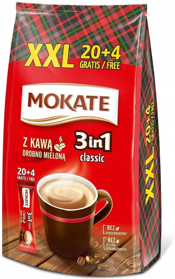 Kawa Mokate Cappucino Rumowe 110g - Ceny i opinie - Ceneo.pl