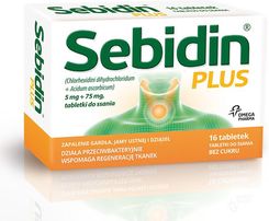 Sebidin Plus 16 tabl do ssania - Opinie i ceny na Ceneo.pl