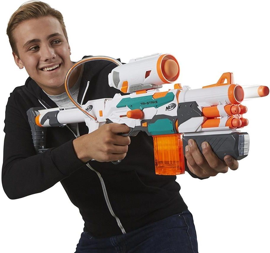 Hasbro Nerf Modulus Tri-Strike B5577 - Ceny i opinie - Ceneo.pl