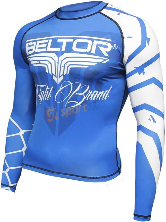 Beltor Rashguard Z Długim Rękawem Predator ( niebieski -Biały) - Ceny i ...