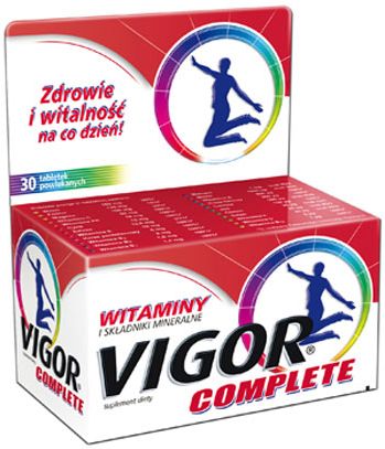 Vigor Complete Dla Dorosłych X 100 Tabl - Opinie i ceny na Ceneo.pl