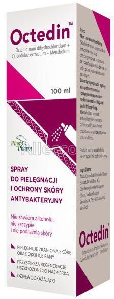 Octedin Spray do pielęgnacji i ochrony skóry antybakteryjny 100ml ...
