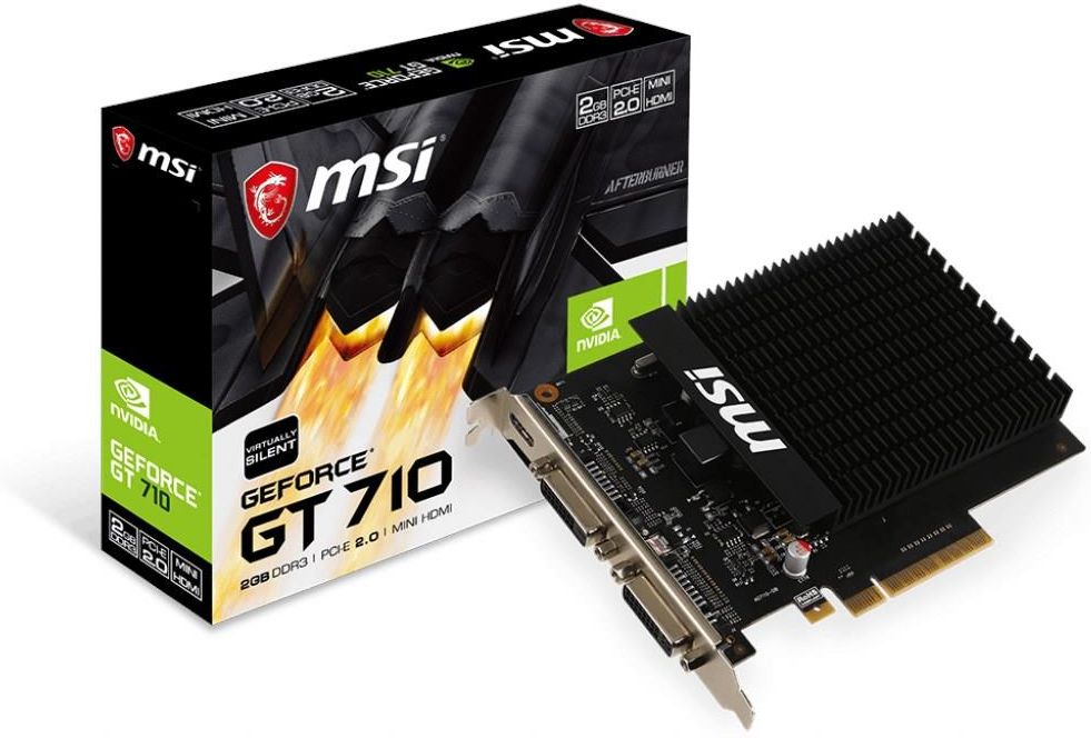 MSI GeForce GT 710 2GB (GT7102GD3HH2D) - Karta graficzna - Opinie i ...