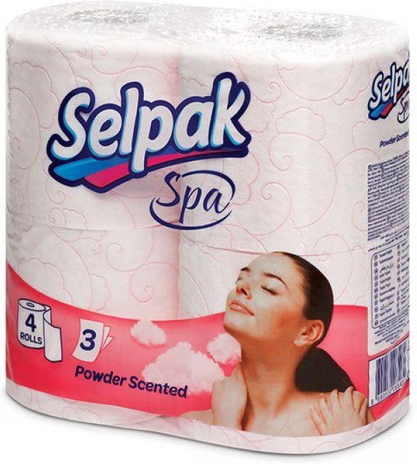 Selpak Papier Toaletowy Talk Powder 4Szt New - Opinie i ceny na Ceneo.pl