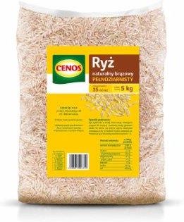 Cenos Ryż Brązowy Naturalny 5 Kg - Ceny i opinie - Ceneo.pl