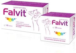 Falvit 60 tabl. + 30 tabl. - Opinie i ceny na Ceneo.pl