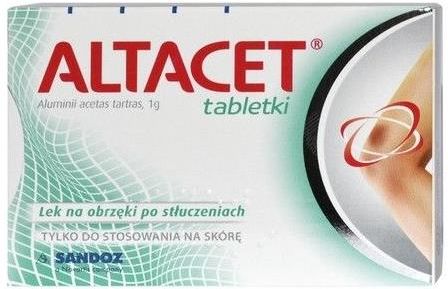 Altacet 6 tabletek - Opinie i ceny na Ceneo.pl