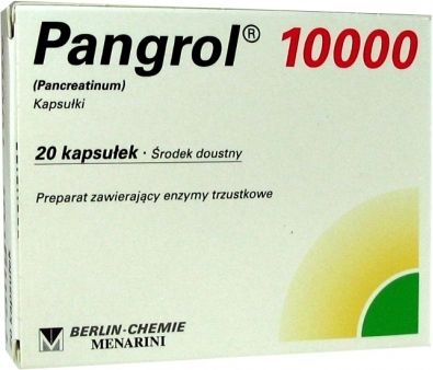 Pangrol 10 000 20 kapsułek - Opinie i ceny na Ceneo.pl