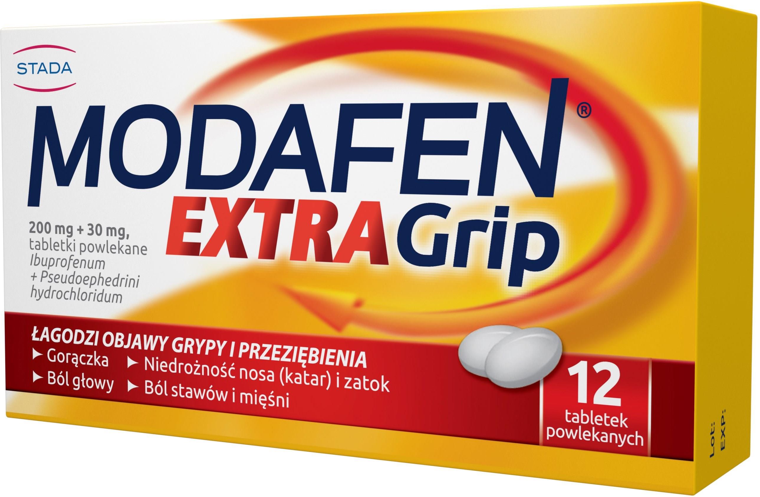 Modafen EXTRA Grip 12 tab. - Opinie i ceny na Ceneo.pl