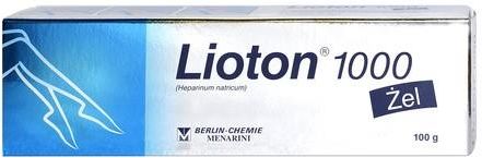 Lioton 1000 żel 100g - Opinie i ceny na Ceneo.pl
