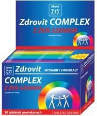 Zdrovit Complex Z Żeń-Szeniem X 90 Tabl Powlekanych - Opinie i ceny na ...