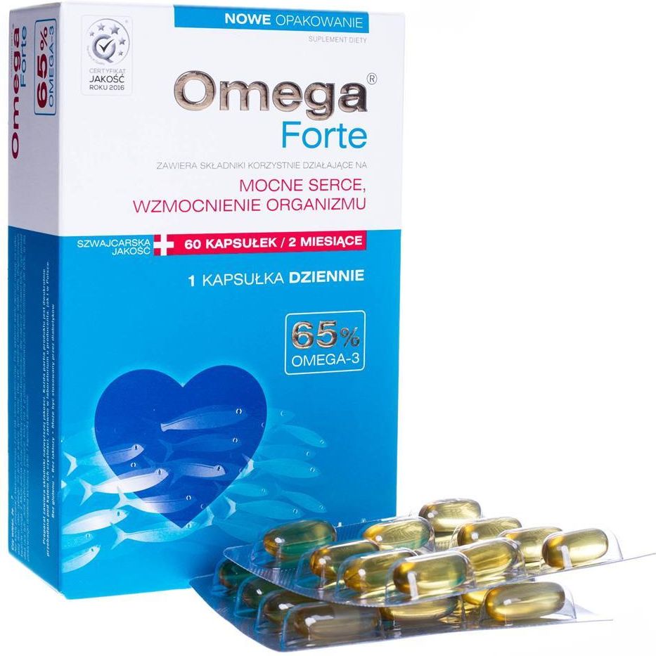 OmegaForte 60 kapsułek - Opinie i ceny na Ceneo.pl