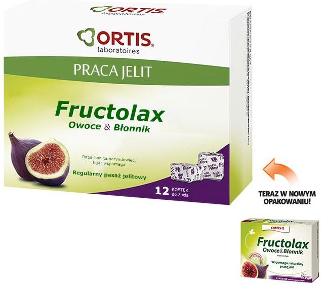 Fructolax X 12 Kostek - Opinie i ceny na Ceneo.pl
