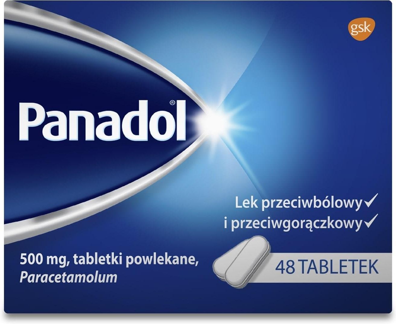 Leki przeciwbólowe Panadol 48 tabletek - Opinie i ceny na Ceneo.pl