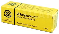 Allergocrom, krople do oczu, 20mg/1ml, 10ml - Opinie i ceny na Ceneo.pl