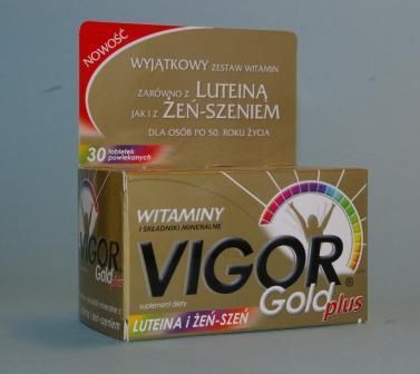 Vigor Gold Plus X 30 Tabl Powl - Opinie i ceny na Ceneo.pl