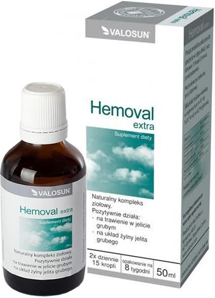 Hemoval Extra krople 50ml - Opinie i ceny na Ceneo.pl