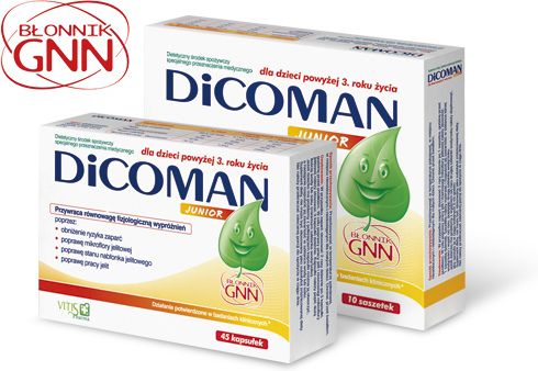 Dicoman Junior 45 kapsułek - Opinie i ceny na Ceneo.pl