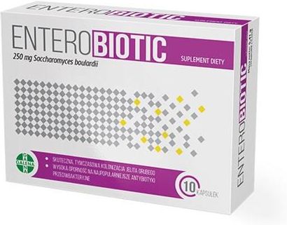 EnteroBiotic 10 kapsułek - Opinie i ceny na Ceneo.pl