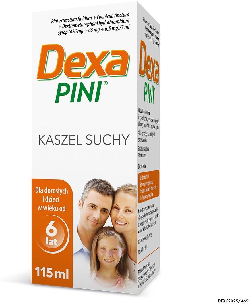 Dexapini syrop przeciwkaszlowy 150g - Opinie i ceny na Ceneo.pl