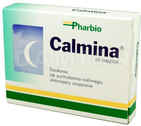 Lek na układ nerwowy Calmina X 20 Tabl - Opinie i ceny na Ceneo.pl