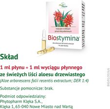 Biostymina, płyn doustny, 10x1ml - Opinie i ceny na Ceneo.pl
