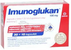 Imunoglukan 100 Mg X 30 Kaps - Opinie i ceny na Ceneo.pl