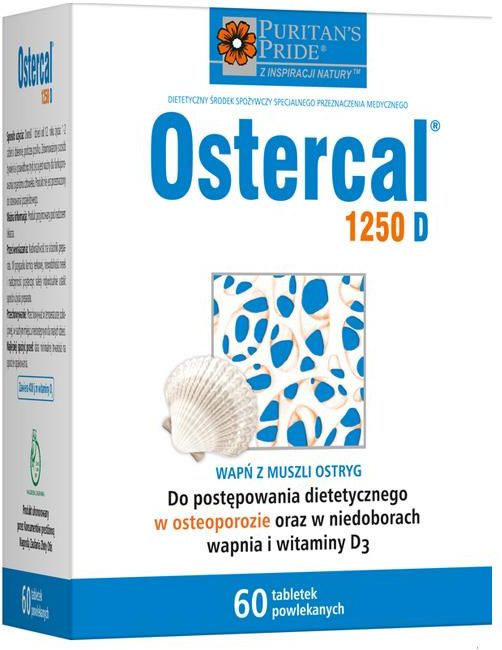 Ostercal 1250 D 60 tabletek - Opinie i ceny na Ceneo.pl
