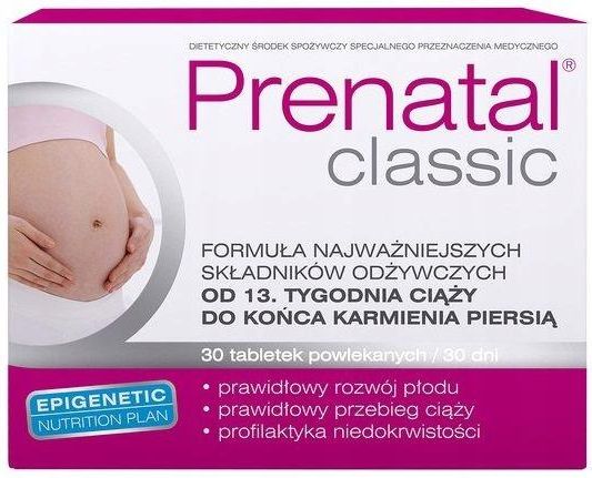 Prenatal Classic 30 tabl - Opinie i ceny na Ceneo.pl