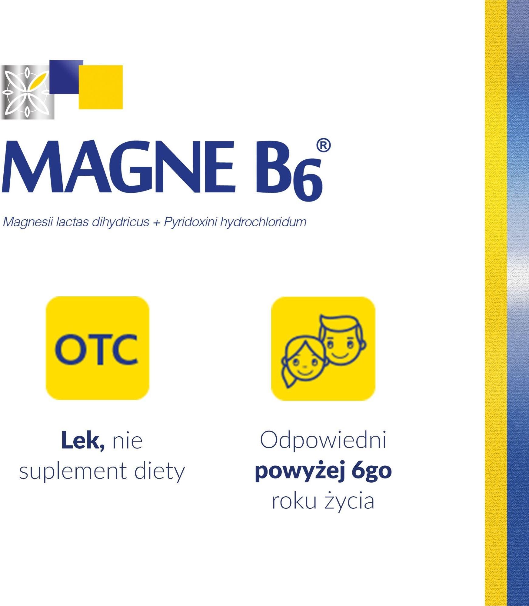 Magne B6 magnez 50 tabletek - Opinie i ceny na Ceneo.pl
