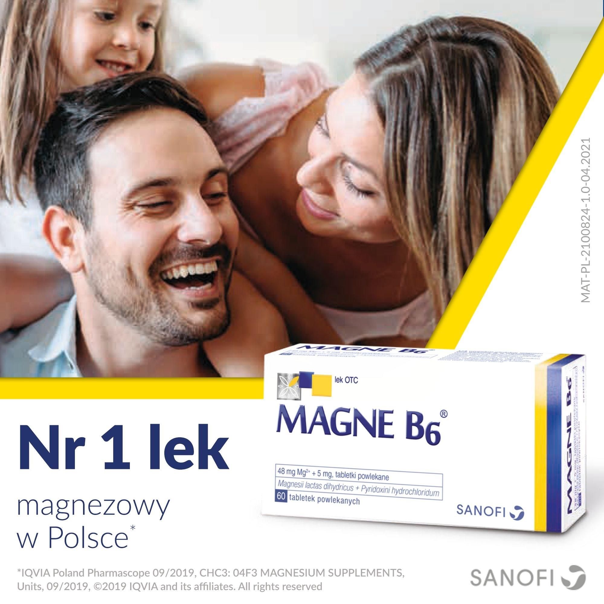 Magne B6 magnez 50 tabletek - Opinie i ceny na Ceneo.pl