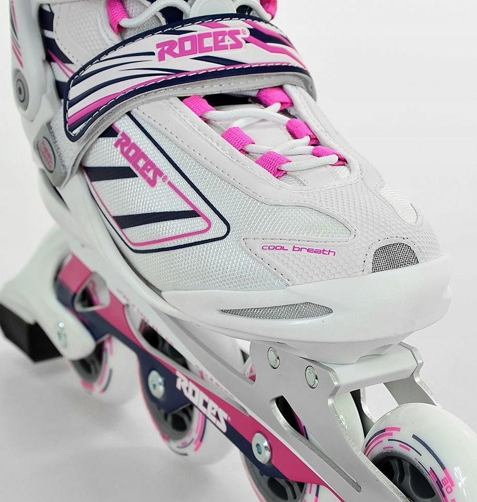 Rolki Roces Izi Woman Biały Różowy - Cena i Opinie - Ceneo.pl