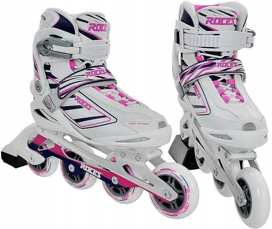 Rolki Roces Izi Woman Biały Różowy - Cena i Opinie - Ceneo.pl