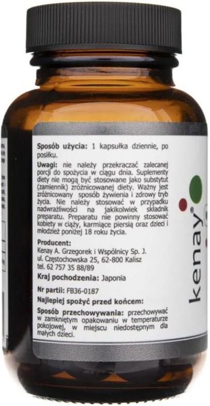 Kenay Ubichinol V100 Q10 60kaps. - Opinie i ceny na Ceneo.pl