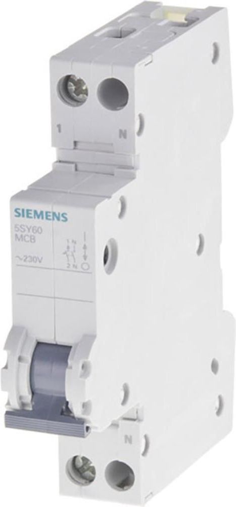 Siemens Wyłącznik Automatyczny , 5Sy6010-6, B/6 Ka, 10 A - Opinie i ...