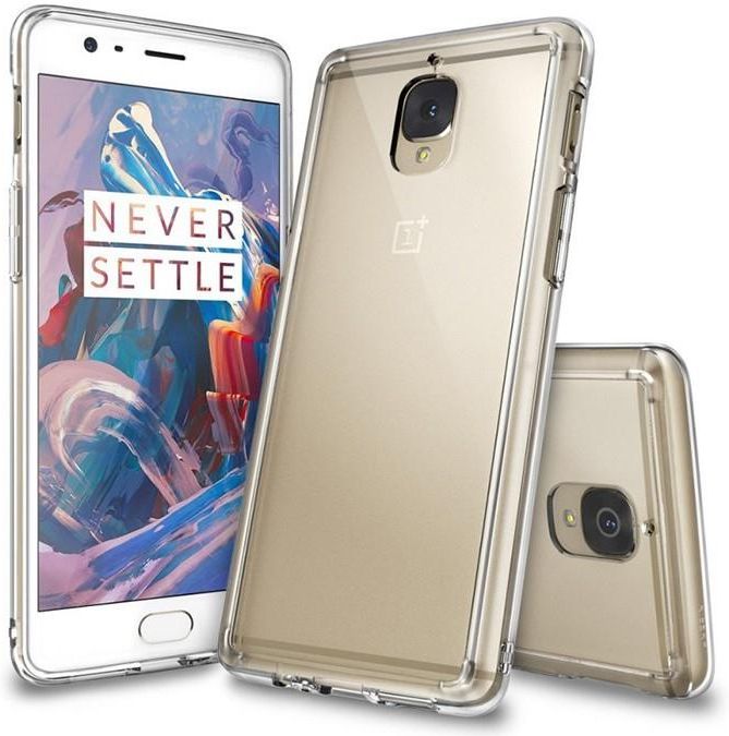 Ringke Etui Typu Plecki Fusion + Folia Oneplus 3 Bezbarwny - Etui na ...