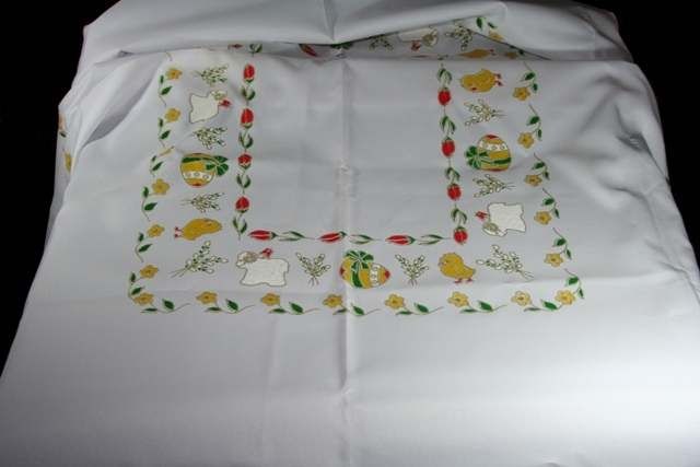 Obrus wielkanocny 140 x 158 cm plamoodporny 301 - Opinie i atrakcyjne ceny na Ceneo.pl