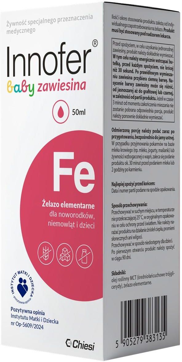 Innofer Baby zawiesina 50ml - Opinie i ceny na Ceneo.pl