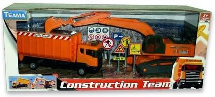 TEAMA TOYS Zestaw pojazdów konstrukcyjnych 1:48 - Ceny i opinie - Ceneo.pl