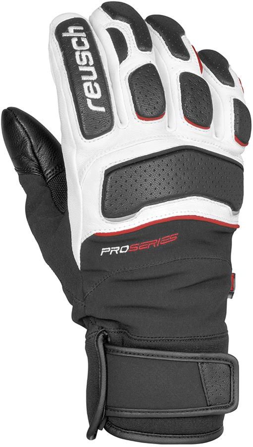 Reusch, Pro Series Profil, rękawice narciarskie, biało-czarno-czerwone ...