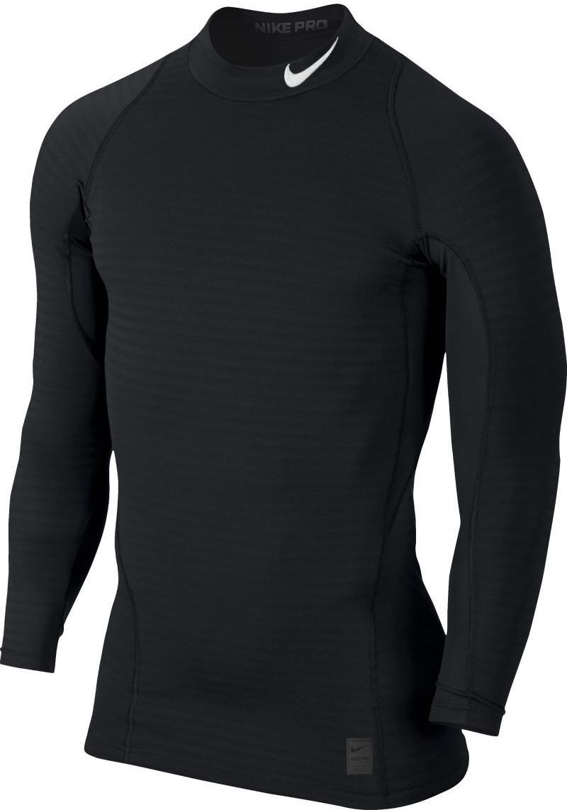 Bluzka Nike Pro Warm Top czarne 725031-010 - Ceny i opinie - Ceneo.pl