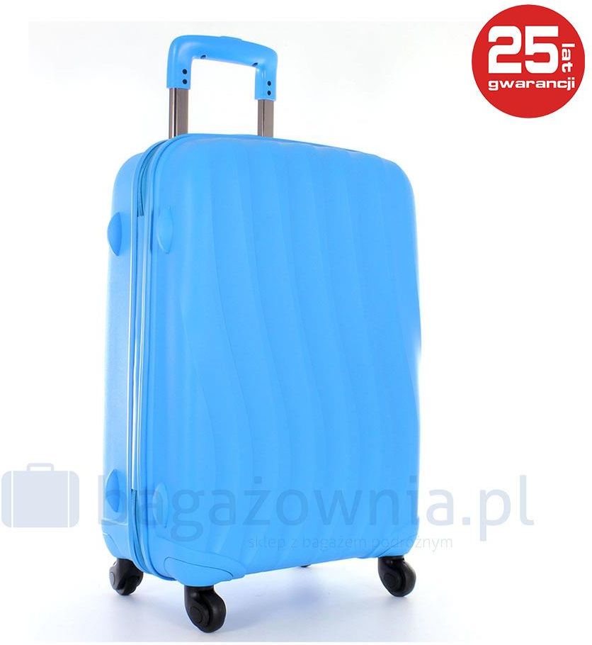 Średnia walizka BUBULE LA SPEZIA - niebieski - Ceny i opinie - Ceneo.pl