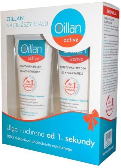 Dermokosmetyk Oillan Active Emulsja 200ml + Balsam 200ml - Opinie i ...