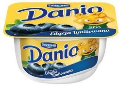 Danone Danio Serek Homogenizowany Jagodowy 140G - Ceny i opinie - Ceneo.pl