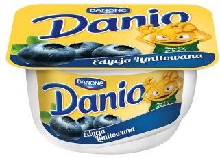 Danone Danio Serek Homogenizowany Jagodowy 140G - Ceny i opinie - Ceneo.pl