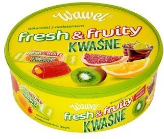 Wawel Fresh & Fruity Kwaśne Galaretki Z Nadzieniem 800G - Ceny i opinie - Ceneo.pl