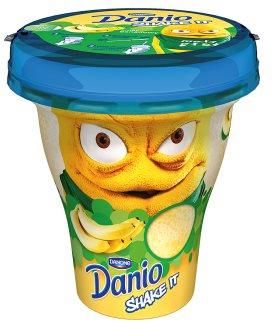 Danone Danio Shake It Napój Jogurtowy Smak Bananowy 240G - Ceny i ...