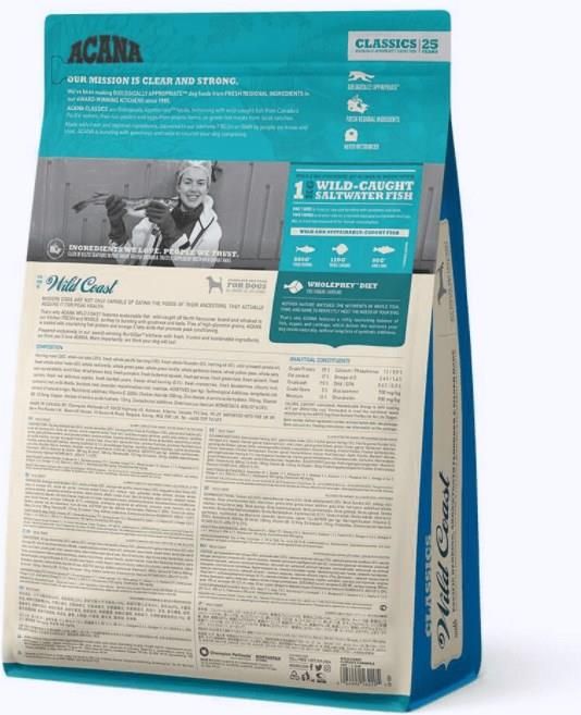 Karma Acana Classics Wild Coast 6Kg - Ceny i opinie - Ceneo.pl